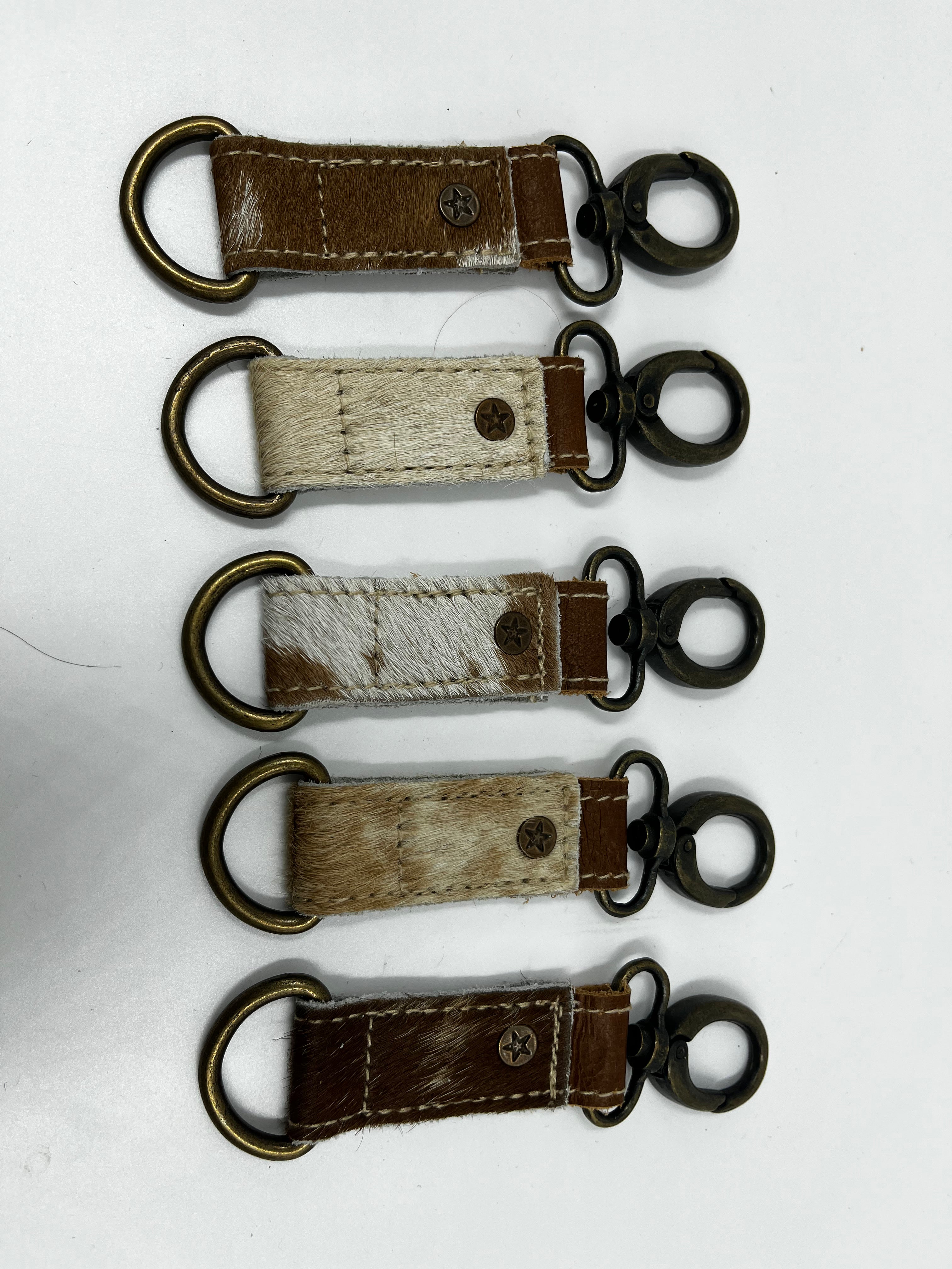 Cowhide Keychain – The Branded Barn
