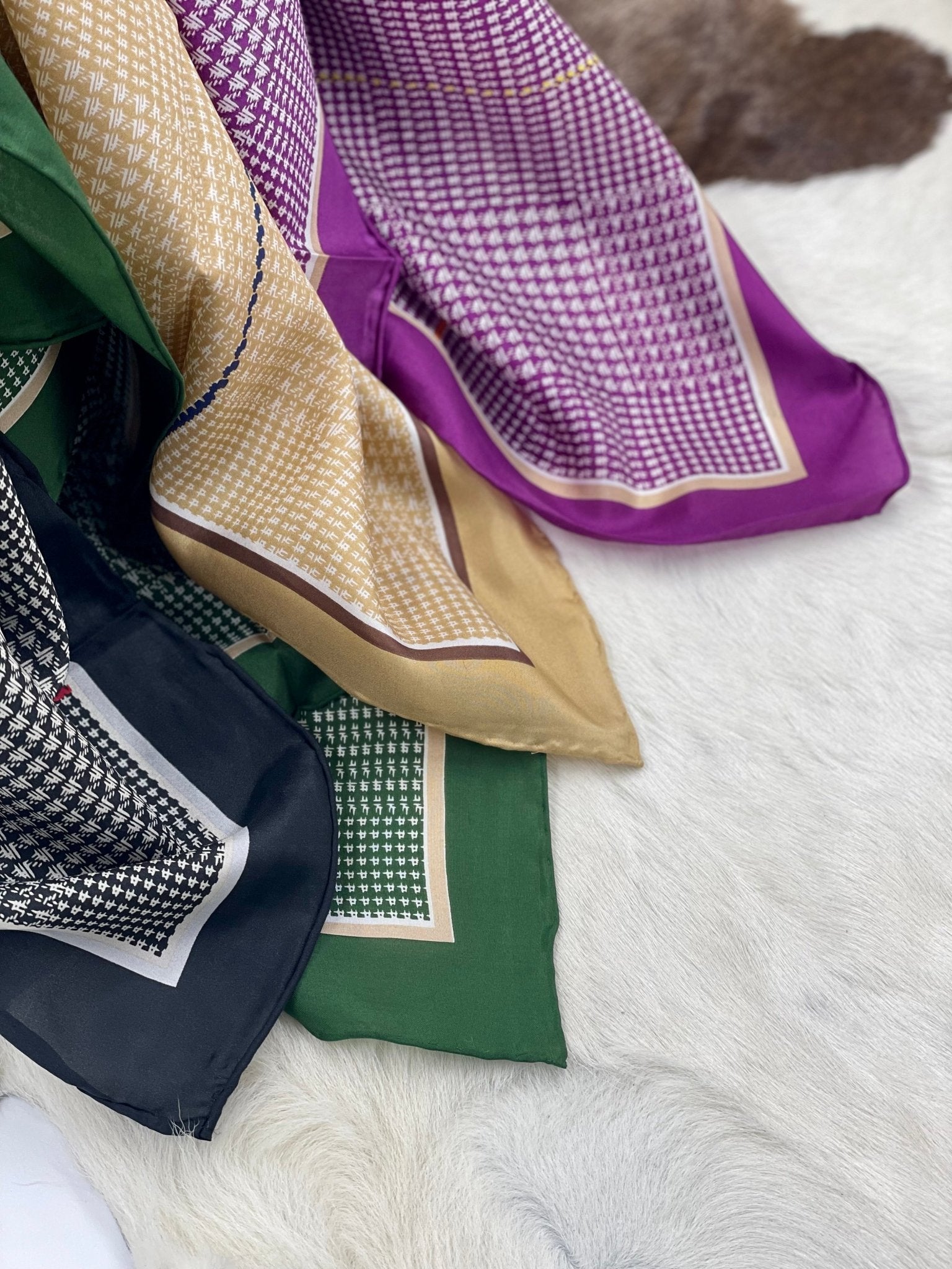 Silk Wild Rags Plaid Patterns – The Branded Barn