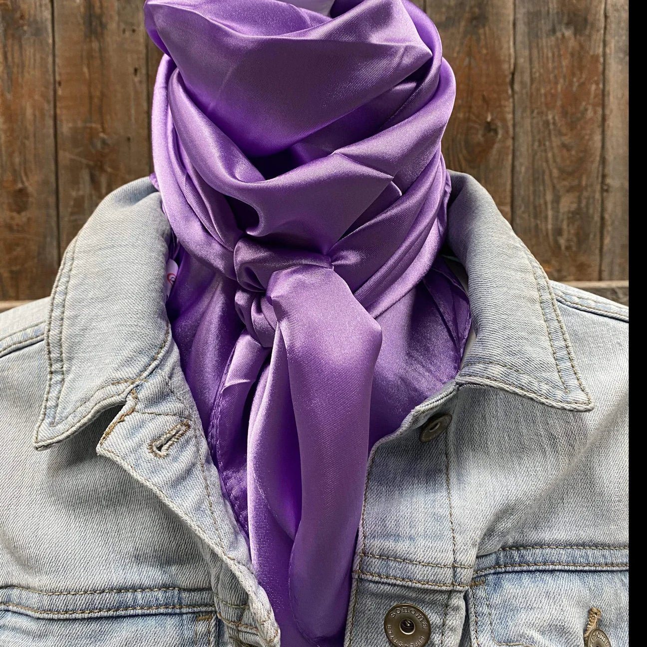 Solid Color Purple Wild Rags – The Branded Barn
