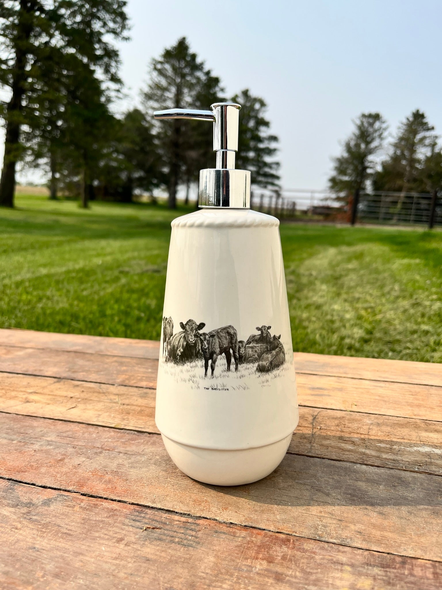 The Babysitter Cattle Soap Dispenser – The Branded Barn